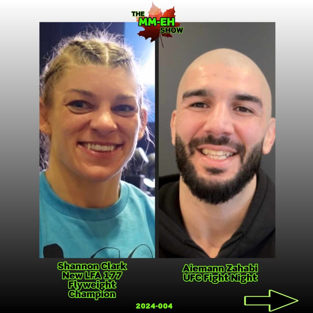 Canadian MMA Upcoming Events - MM-eh